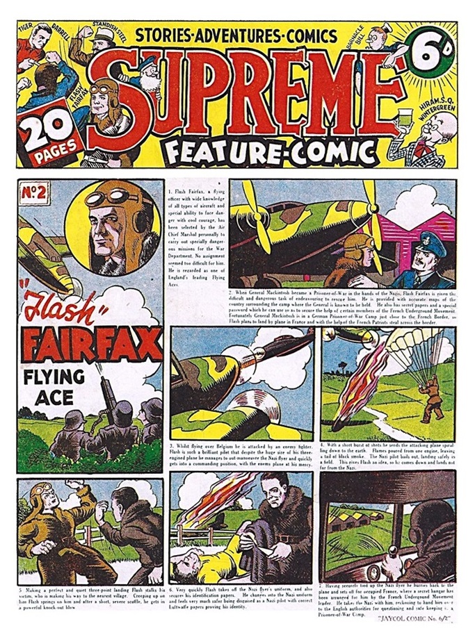 SUPREME FEATURE COMIC - pulpmagazines.org